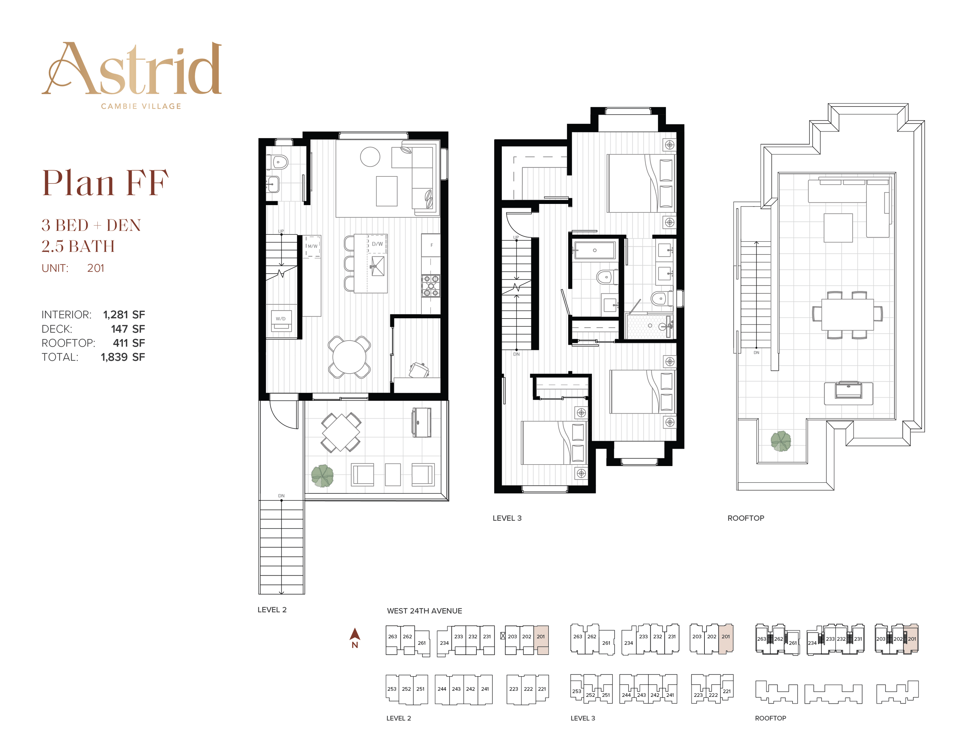 Astrid | Floorplans