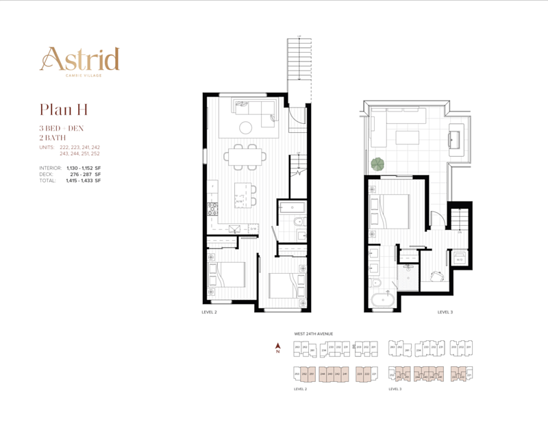 Astrid | Floorplans